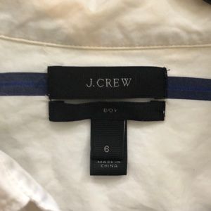 J. Crew | Tops | Jcrew Boy Button Down | Poshmark